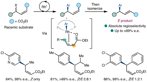 Chelation enables selective enantioconvergent Suzuki–Miyaura coupling ...