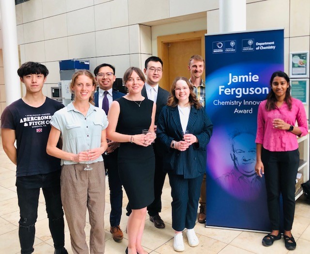 The Jamie Ferguson Chemistry Innovation Awards | Department of Chemistry