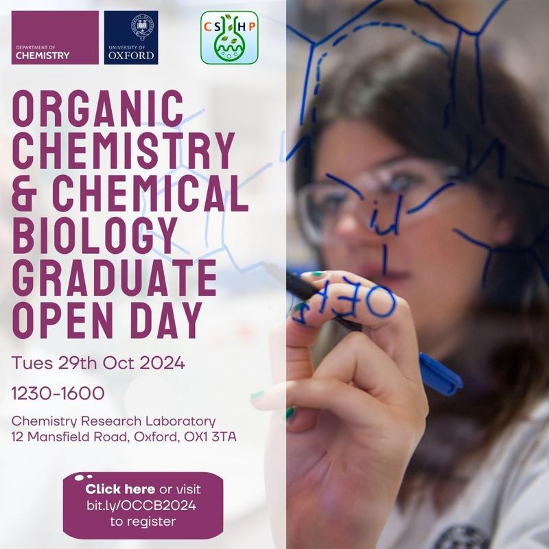Organic Chemistry and Chemical Biology Open Day | Department of Chemistry